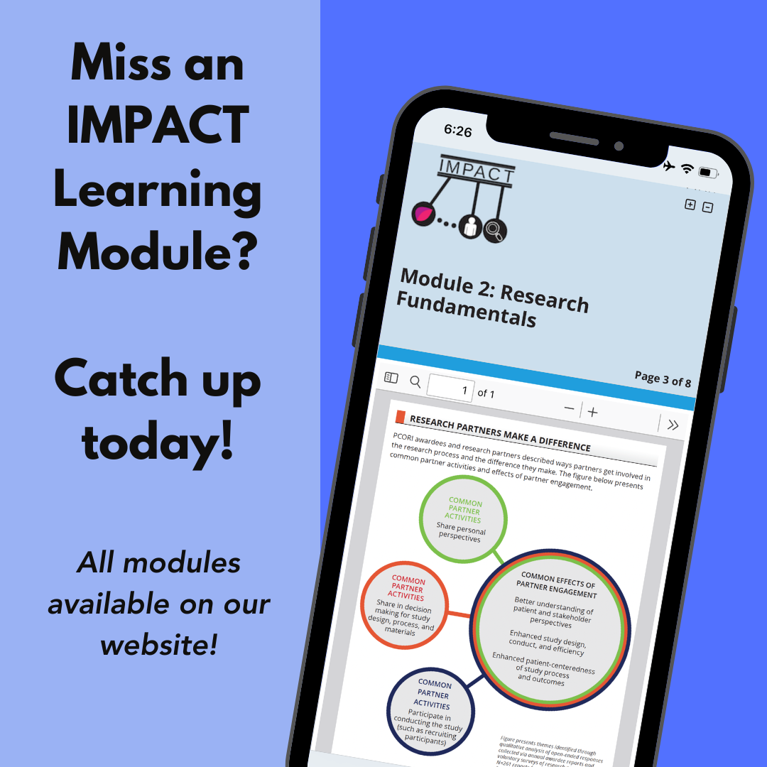 Project IMPACT: Participate - PFIC Network