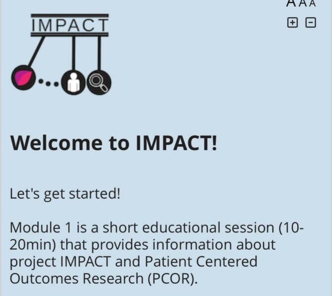 Project IMPACT: Participate - PFIC Network