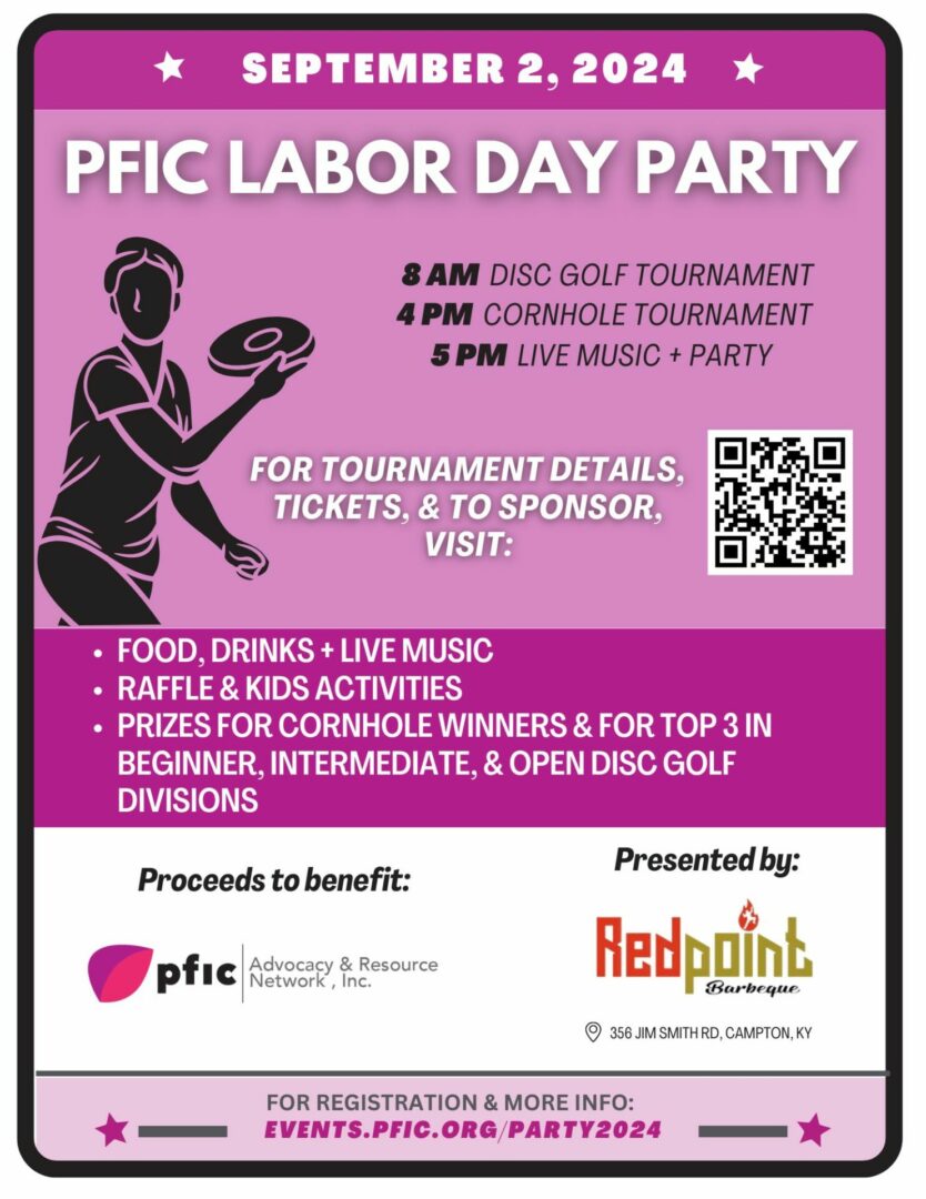 2024 PFIC Labor Day Party and Disc Golf Tournament - PFIC Network